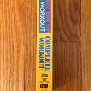 Jane Fonda's Complete Workout VHS Home Exercise | Other | Jane Fondas ...